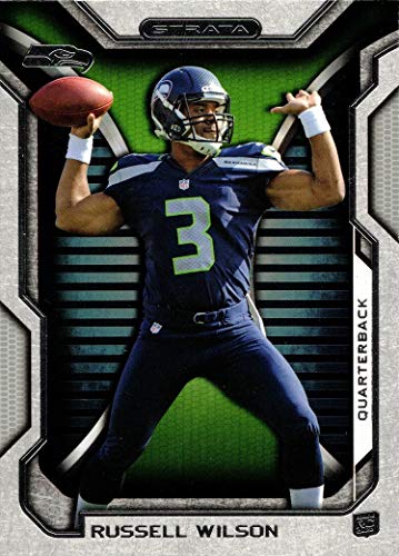 2012 Topps Strata Hobby Football #29 Russell Wilson Rookie Card