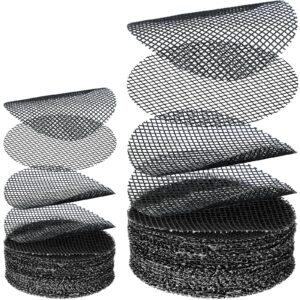 200 pieces round mesh for plant pot gardening pad plant pot hole mesh pad bonsai mesh flower pot drainage mesh drainage hole screens bonsai pot bottom mat mesh for garden prevent soil loss anti