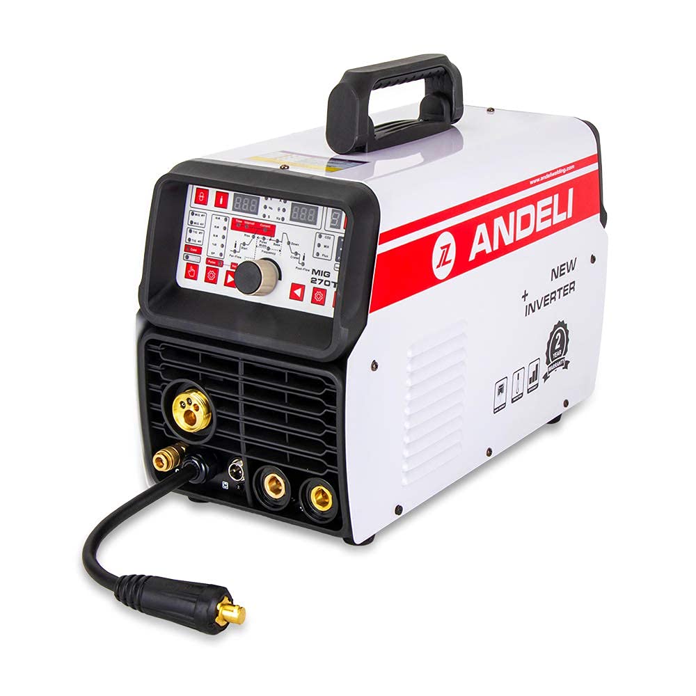 ANDELI MIG Welder 200Amp MIG-270TPL 220V Multiprocess welder MIG/TIG Pulse/MMA/Cold Welder 4 in 1 MIG Welding Machine