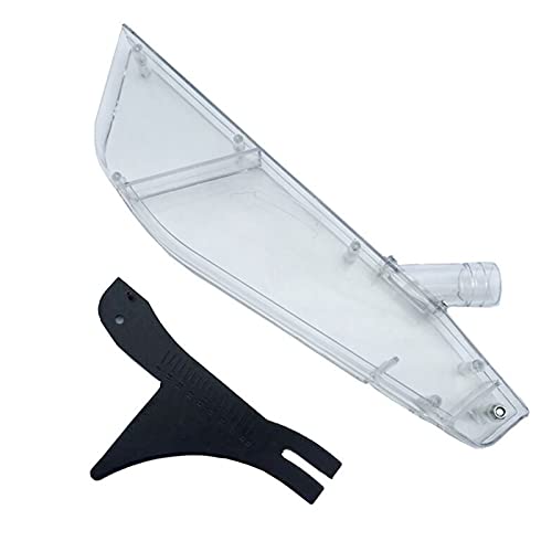 Transparent Table Saw Protective Cover,Professional Plastic Shield Case for 12inch Table Saws Blade Guard &Dividing Cutter