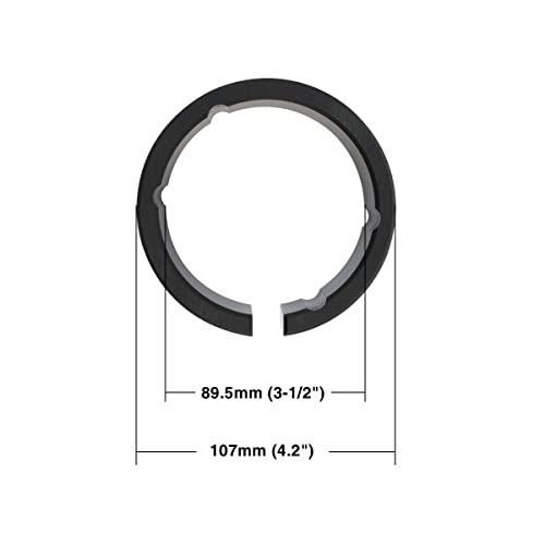 ZahyoX Router Reducer Collar 4.2'' to 3.50'' (107mm to 88.9mm) for Router Lift