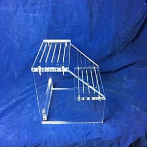 Clear Acrylic Lucite 2 Step Stool