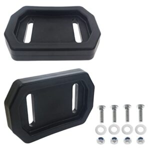 masnln 731-06439 polymer skid shoes plastic slide for mtd craftsman storm snowblower 780-934 2pcs