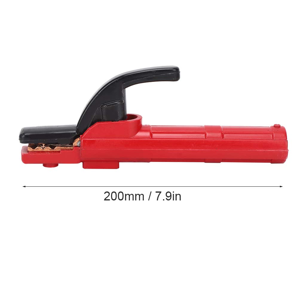 Eujgoov Welding Rod Holder Welding Electrode Holder 300-500 (A) Copper Heavy Duty Jaw Holding Plier Electrode Clamp of Welding Machine ARC Welder for Welding Repair