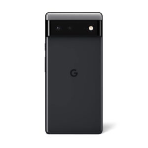 Google Pixel 6 5G 128GB 12GB RAM Factory Unlocked (GSM Only | No CDMA - not Compatible with Verizon/Sprint) International Version - Stormy Black