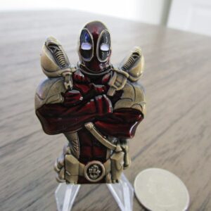 Oneworldtreasures Superhero Deadpool Dead Pool Marvel USN Chief CPO Challenge Coin