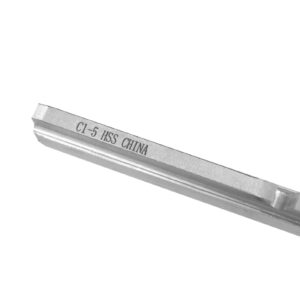 ICZW C Push-Type Keyway Broach Metric Sized High Speed Steel Keyway with Shim Cutting Tool (C1-5)