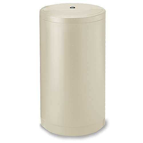 AFWFilters 18"x33" Almond Round Salt Brine Tank with Float for Water Softeners