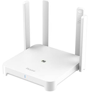 Reyee E3 Wi-Fi 6 Router AX1800 Smart Wi-Fi Mesh Router with 4 High-Gain Antennas, Dual Band Gigabit Wireless Internet Router, 802.11ax WiFi Standard, Beamforming, VPN Server, Seamless Roaming