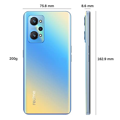 realme GT Neo2 Dual-SIM 128GB ROM + 8GB RAM (GSM | CDMA) Factory Unlocked 5G Smartphone (Neo Blue) - International Version