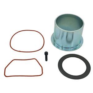 k-0650 air compressor cylinder sleeve and compression ring kit, compression piston ring kit assembly fit for craftsman porter cable devilbiss 165080