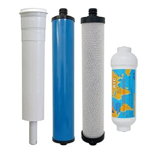 replacement filter set with membrane for microline 435 reverse osmosis system