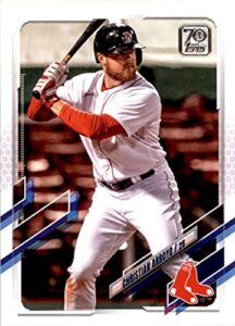 2021 topps #338 christian arroyo boston red sox mlb baseball card nm-mt