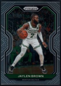 basketball nba 2020-21 panini prizm #189 jaylen brown celtics