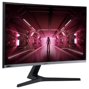 SAMSUNG 24" FHD 1080p CRG5 Curved Gaming Monitor, 144Hz, 4ms, Exclusive Gamer Settings, AMD Radeon FreeSync, Eye Saver Mode, 3000:1 Contrast Ratio, Black