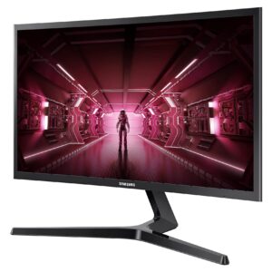 SAMSUNG 24" FHD 1080p CRG5 Curved Gaming Monitor, 144Hz, 4ms, Exclusive Gamer Settings, AMD Radeon FreeSync, Eye Saver Mode, 3000:1 Contrast Ratio, Black