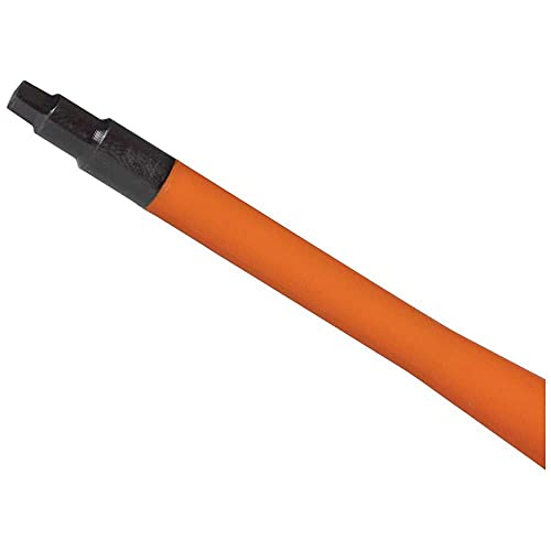 Klein Tools 6944INS Insulated Screwdriver, 1000V Slim Profile Tip, #2 Square with 4-Inch Shank, Cushion-Grip Handle