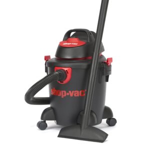 shop-vac 5982505 wet dry utility vacuum, 5 gallon, 1-1/4 inch x 7 foot hose, 60 cfm, (1-pack)