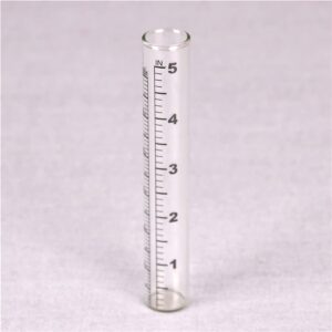 HUTNUOY 5" Rain Gauge Replacement Tube Glass for Outdoor Garden Yard Home, Best Rated 2 Pcs