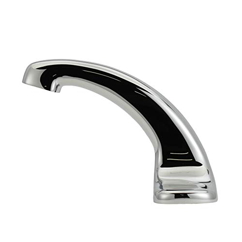 Zurn Z6915-XL-SSH AquaSense Centerset Sensor Faucet with 0.5 GPM Aerator, Single Stainless Supply Hose, and 4" Deck-Mount Spout, Chrome