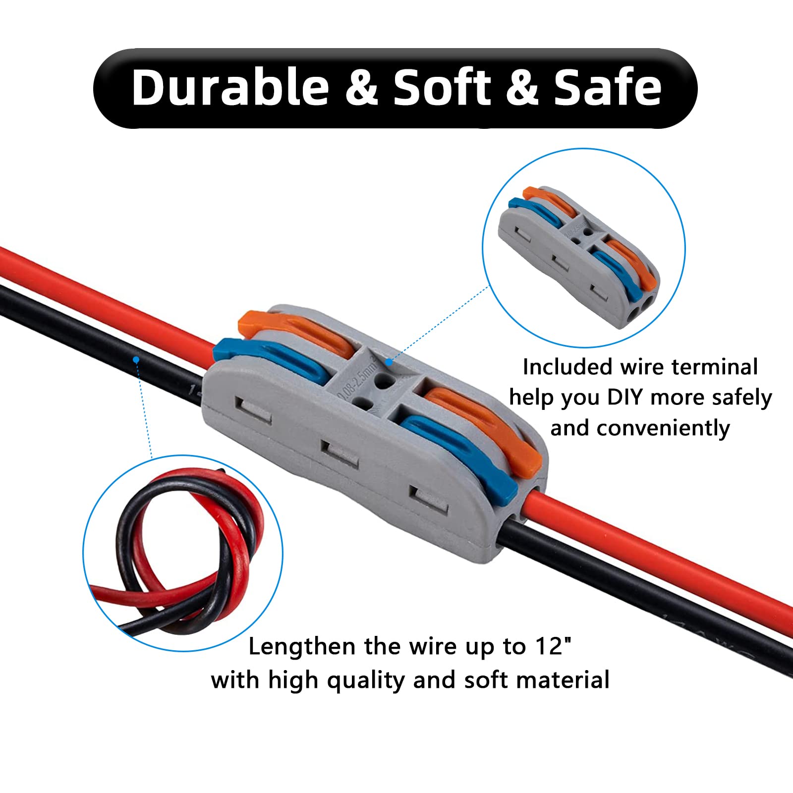 Power Wheel Adapter for Makita 18V Battery with Fuse & Switch & Wire terminals，Power Connector for Rc Car, Robotics, Rc Truck,DIY use, Work with for Makita BL1860 BL1850 BL1840 BL1830 Li-ion Battery