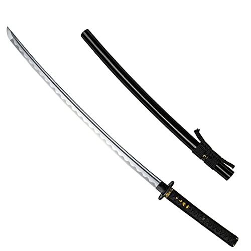 DISPATCH High Carbon Steel Katana, Ninja, Full Tang Sharp Japanese Samurai Sword Can Bamboo Trees