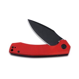 KUBEY Calyce KU901F Pocket Knife Durable D2 Blade and Ergonomic Handle with Deep Carry Pocket Clip