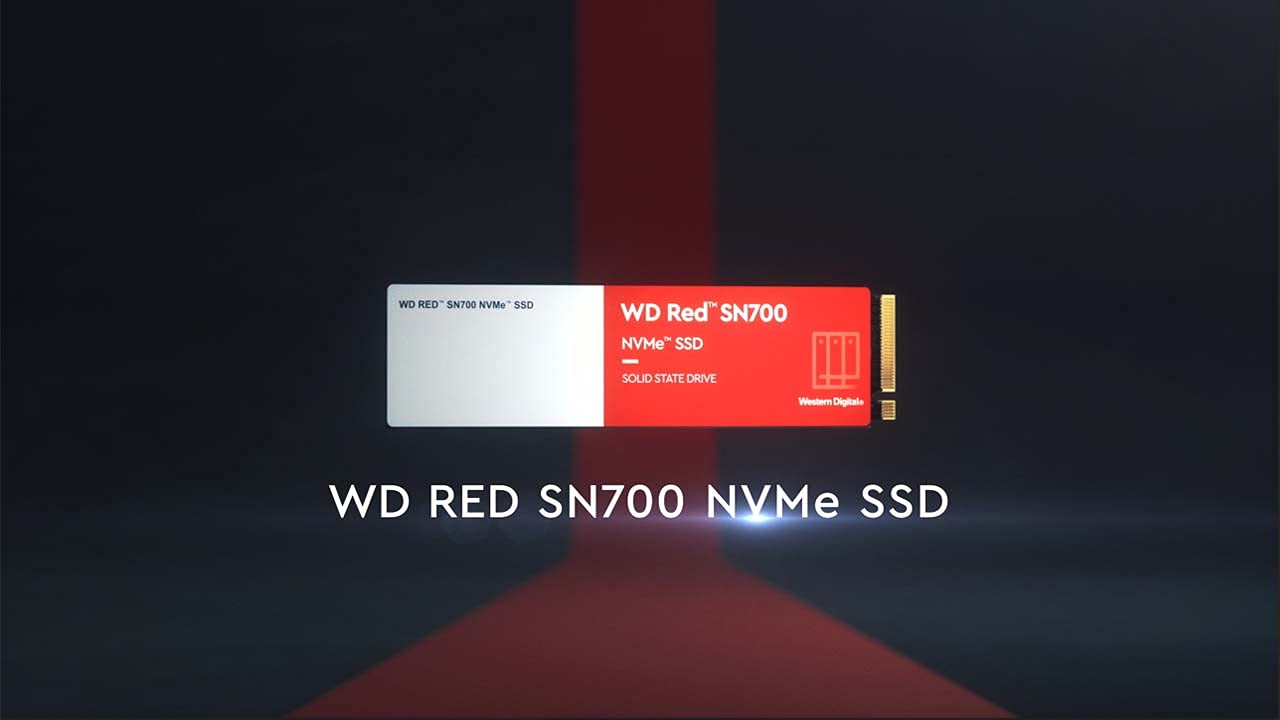 Western Digital 500GB WD Red SN700 NVMe Internal Solid State Drive SSD for NAS Devices - Gen3 PCIe, M.2 2280, Up to 3,430 MB/s - WDS500G1R0C