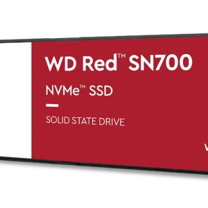 Western Digital 500GB WD Red SN700 NVMe Internal Solid State Drive SSD for NAS Devices - Gen3 PCIe, M.2 2280, Up to 3,430 MB/s - WDS500G1R0C