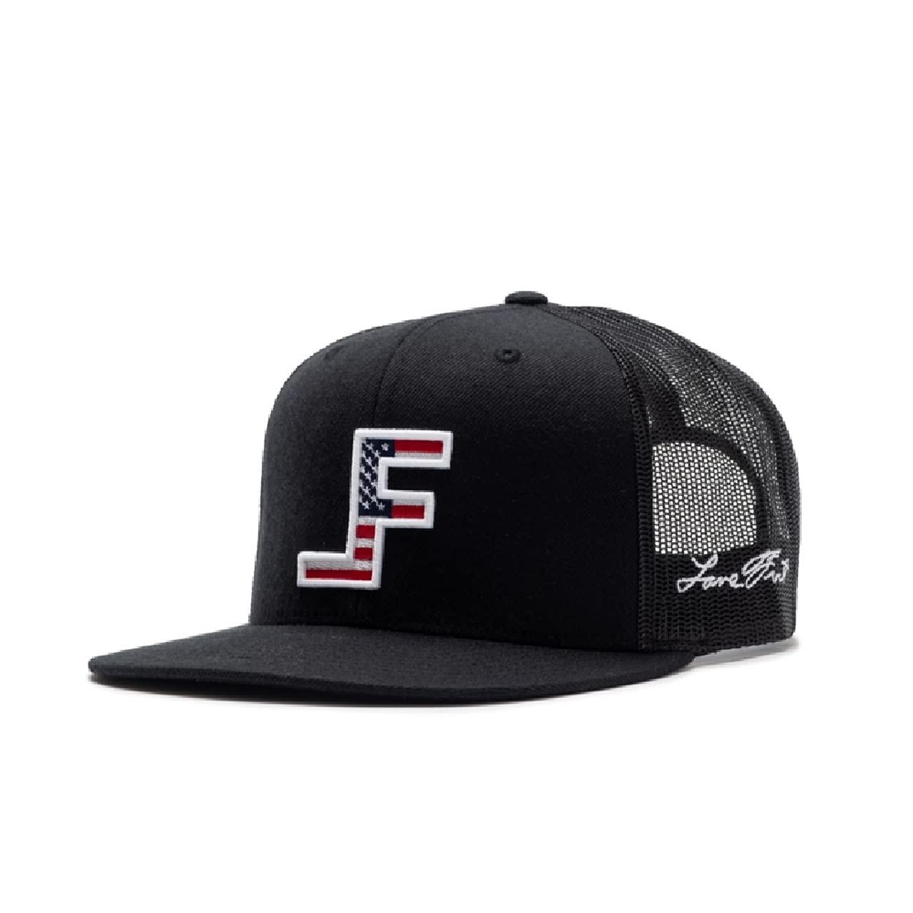 Lane Frost Patriot Black USA Flag Cap