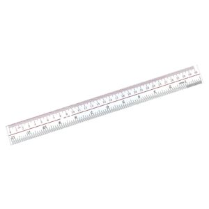 4 PCS Ruler 12 Inch, Ultra Clear Plastic Rulers, Transparent Acrylic Ruler with Inches and Centimeters, Professional 12 Inch Ruler for School, Sewing, Office, Rulers for Kids