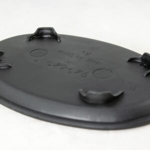 Calibonsai 1 Oval Black Plastic Humidity/Drip Tray for Bonsai Tree 9.5Inx 6.5Inx 1In