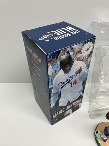 Magic Johnson 2014 Los Angeles Dodgers Stadium Bobble Bobblehead SGA