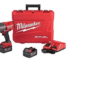 Product Name: Milwaukee 2767-22 M18 FUEL 18-Volt Lithium-Ion Brushless Cordless 1/2 in. Impact Wrench with Friction Ring Kit with Two 5.0Ah Batteries