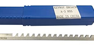 Keyway Broach A1-3mm High Speed Steel for CNC Cutting Machine Tool