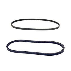 replacement belt set 579932ma & 585416 fits craftsman 585416ma 585416 579932 420673 snow blower