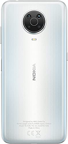 Nokia G20 Dual-SIM 64GB ROM + 4GB RAM (GSM Only | No CDMA) Factory Unlocked 4G/LTE Smart Phone (Glacier) - International Version