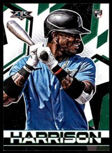 2021 topps fire #181 monte harrison nm-mt rc rookie miami marlins baseball