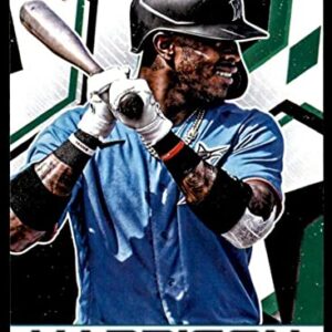 2021 Topps Fire #181 Monte Harrison NM-MT RC Rookie Miami Marlins Baseball