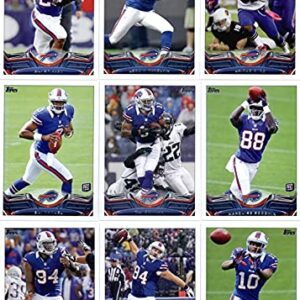 Buffalo Bills 2013 Topps Team Set with Rookie Cards of Robert Woods and Kiko Alonso Plus