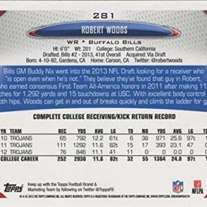 Buffalo Bills 2013 Topps Team Set with Rookie Cards of Robert Woods and Kiko Alonso Plus