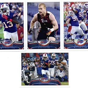 Buffalo Bills 2013 Topps Team Set with Rookie Cards of Robert Woods and Kiko Alonso Plus