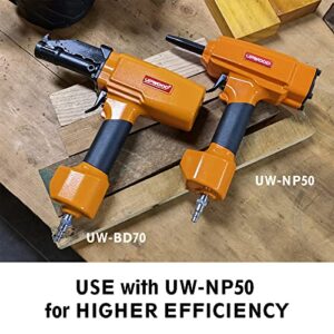 Air Nail Puller Nail Remover Pneumatic Denailer Tool for Recycled Wood Fence Pallet (Ideal for soft or medium-hard woods)