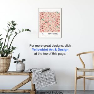 Minimalist Matisse Wall Art & Decor - Mid Century Modern Poster - Gallery Wall Art - Aesthetic Room Decor - Abstract Gifts for Women - Contemporary Museum Pictures - Bedroom Living Room Print 8x10