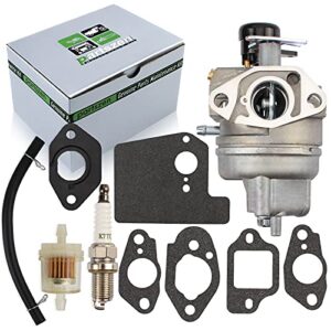 partszen 16100-z0j-h03 carburetor with spark plug replaces 16100-z1a-h01 16100-zl8-h02 for honda hs720 hs520 hs520k1 snowblowers