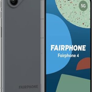 Fairphone 4 Dual-SIM 256GB ROM + 8GB RAM (GSM Only | No CDMA) Factory Unlocked 5G Smartphone (Grey) - International Version