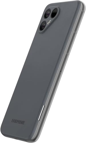 Fairphone 4 Dual-SIM 256GB ROM + 8GB RAM (GSM Only | No CDMA) Factory Unlocked 5G Smartphone (Grey) - International Version