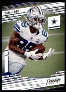 2021 panini prestige #8 ceedee lamb dallas cowboys football card