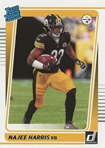 2021 panini donruss najee harris rated rookie card