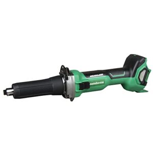 metabo hpt 18v multivolt cordless die grinder | tool only - no battery | 2-inch wheel diameter | variable speed | slide switch | gp18daq4